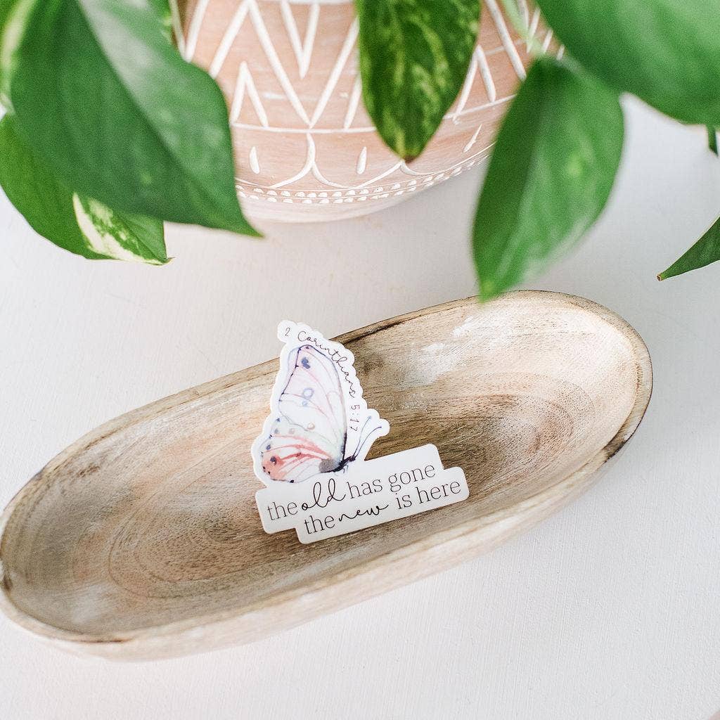 2 Corinthians Sticker – A Beautiful Calling Ethical Boutique