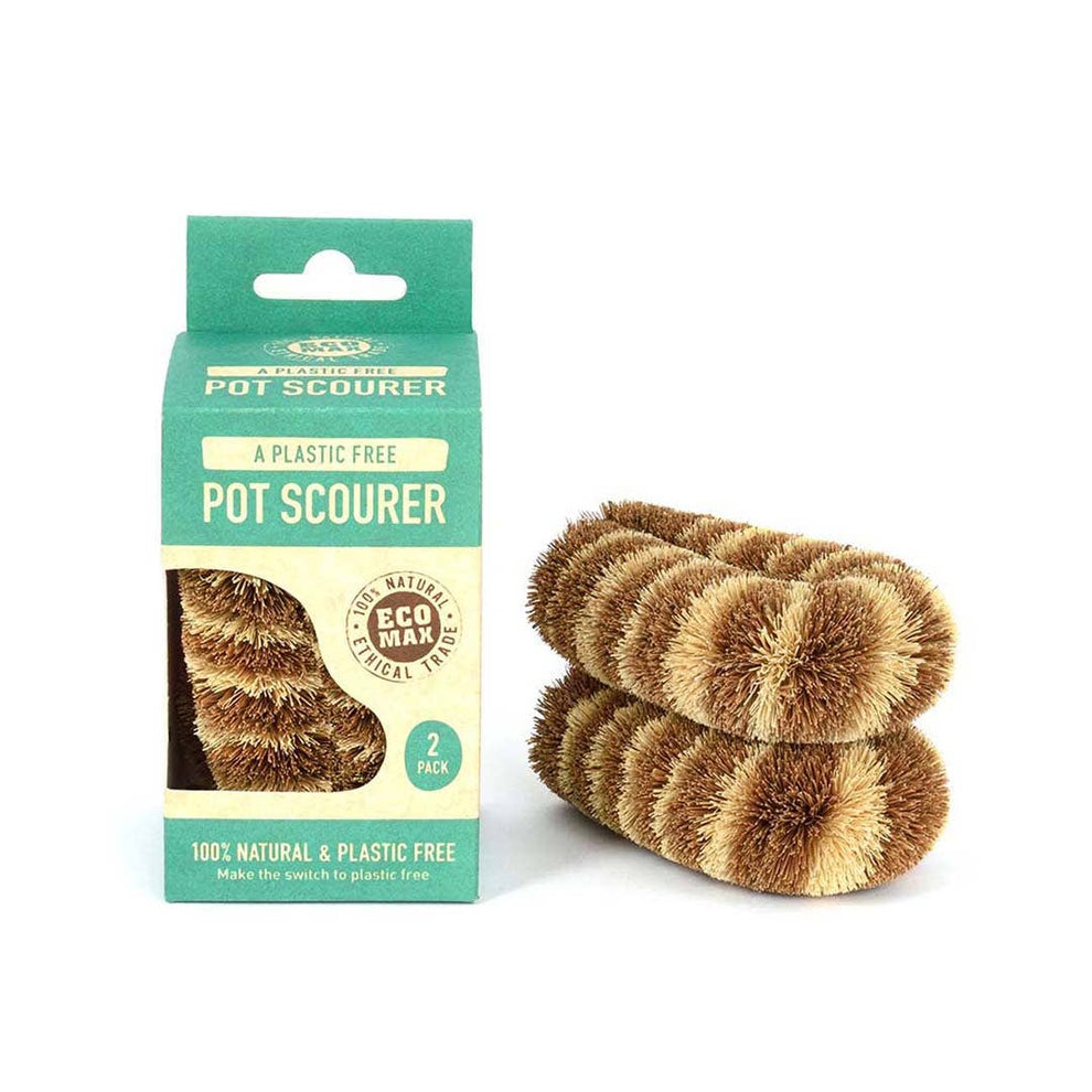 Premium Boxed Pot Scourer (Twin Pack) - 100% Natural – A Beautiful ...
